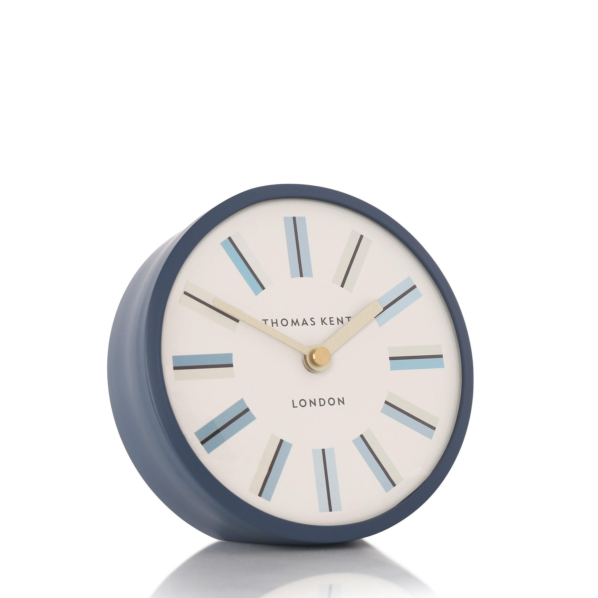 Swift Mantel Clock – Cool Elegance with Dusty Blue Charm