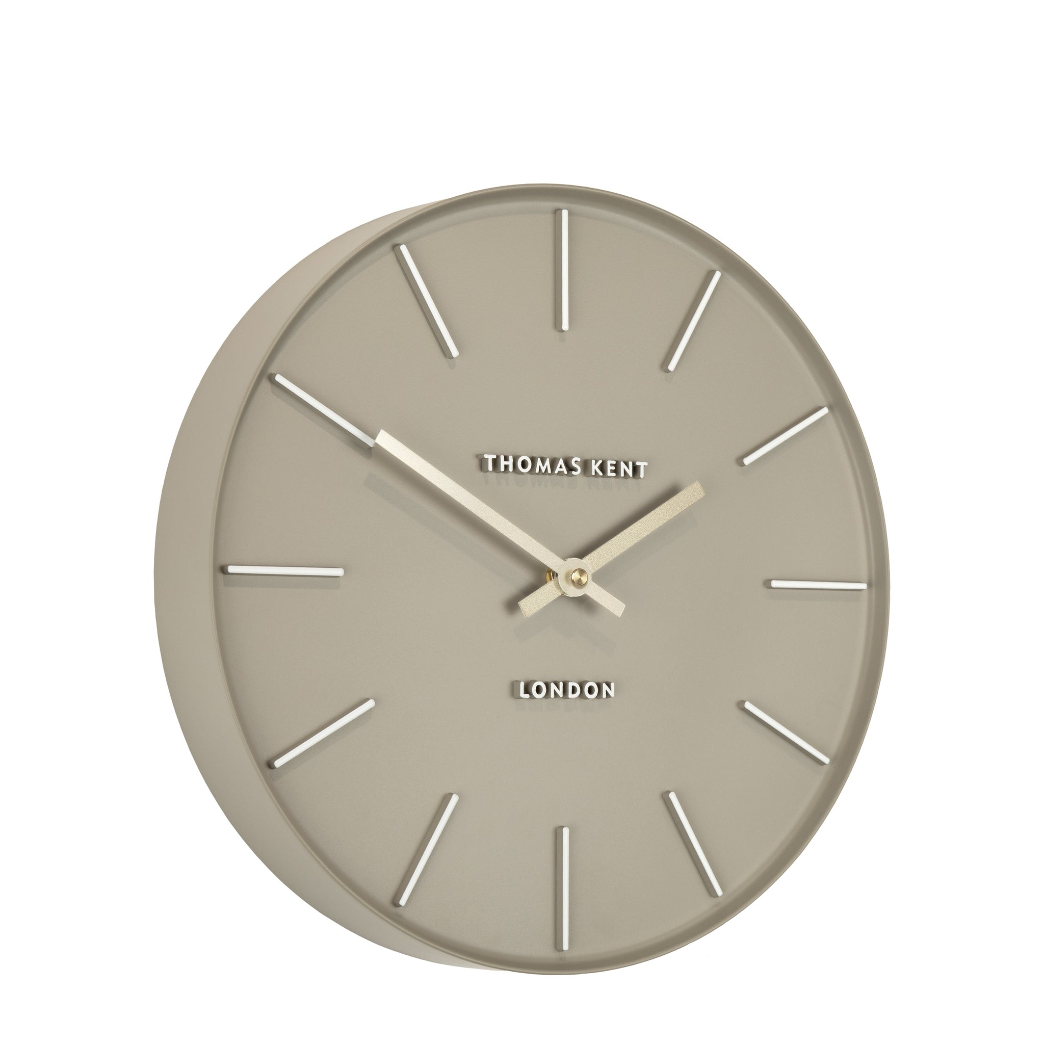 Osprey Wall Clock in Taupe Grey