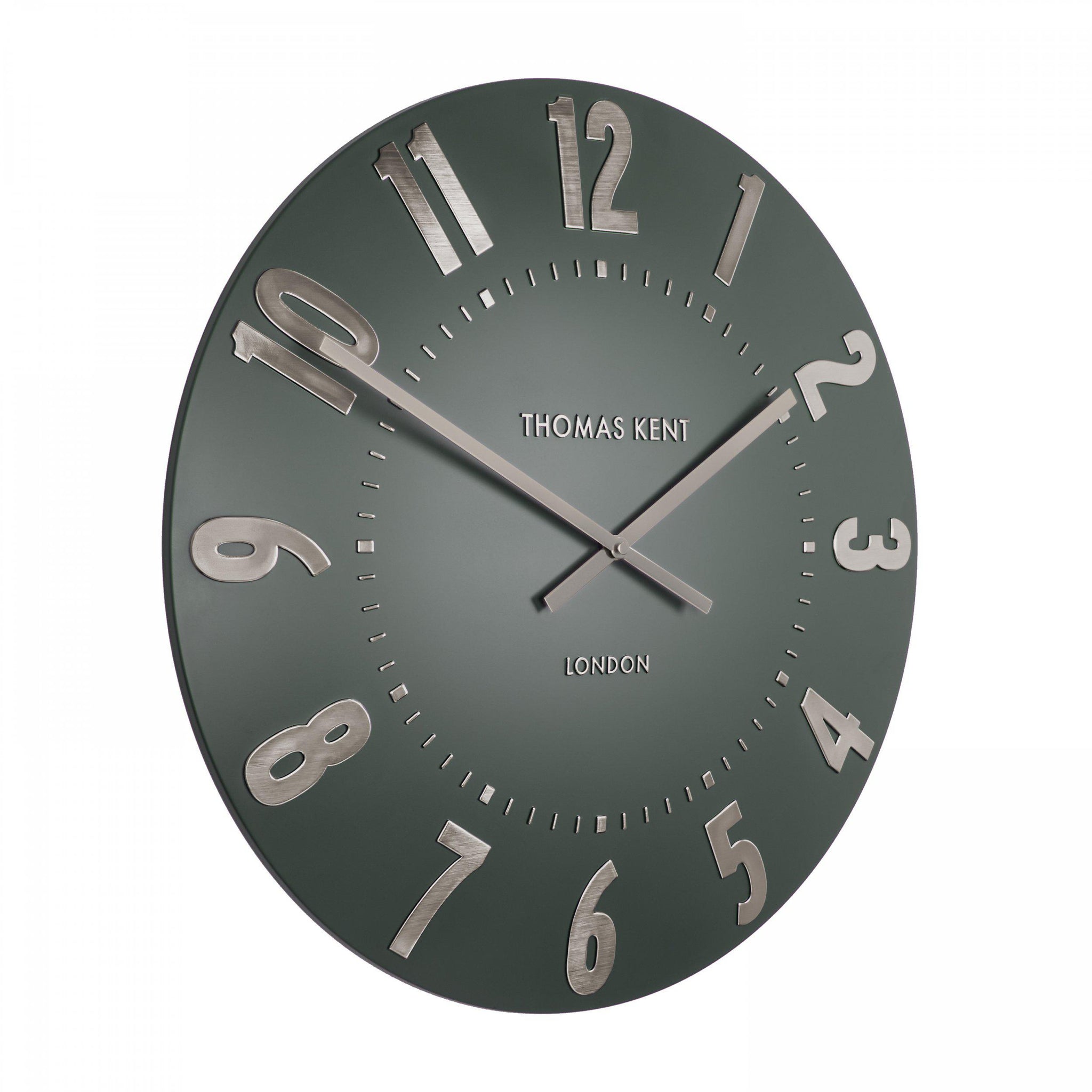 Mulberry Large Wall Clock in Olive Green